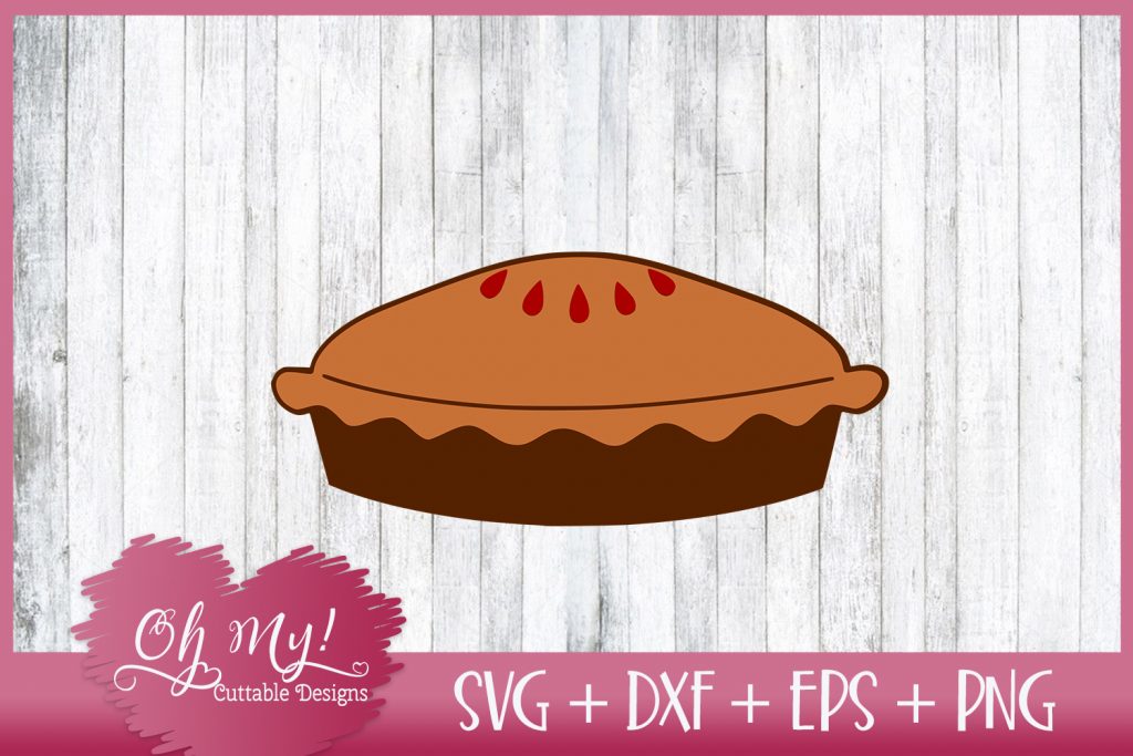 Pie SVG DXF EPS Cutting File