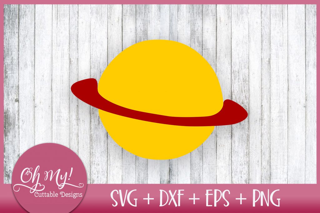Saturn Planet SVG DXF EPS Cutting File